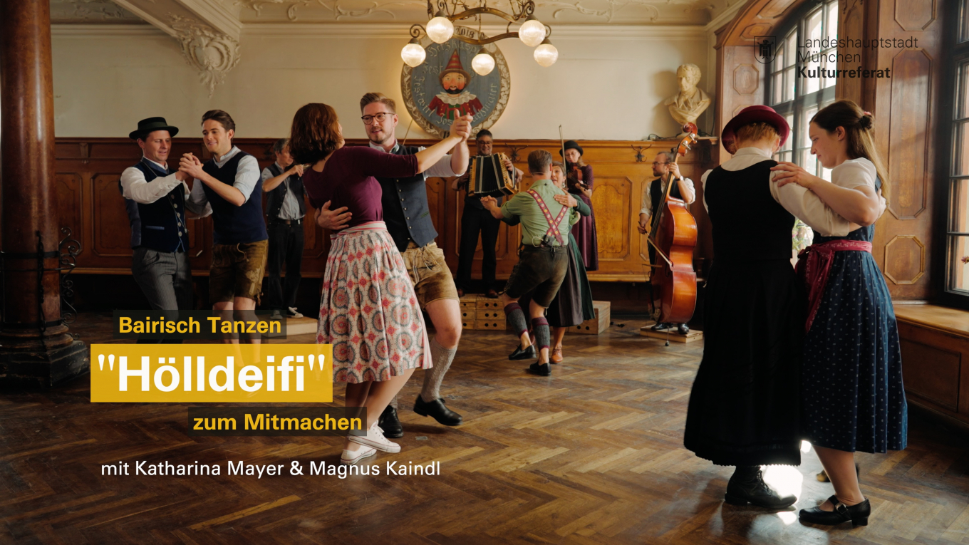 Bairisch Tanzen zum Mitmachen - Volkskultur in München